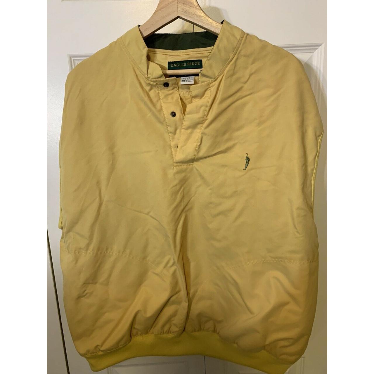 Eagles Ridge 19th Hole Yellow Gold Men’s Sz L Wind... - Depop