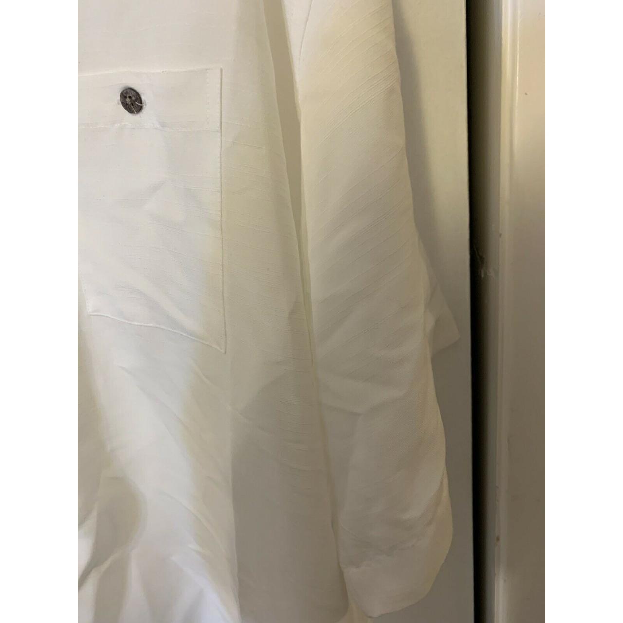 New Moda Campia Moda Button shirt Men’s Sz XXL White... - Depop