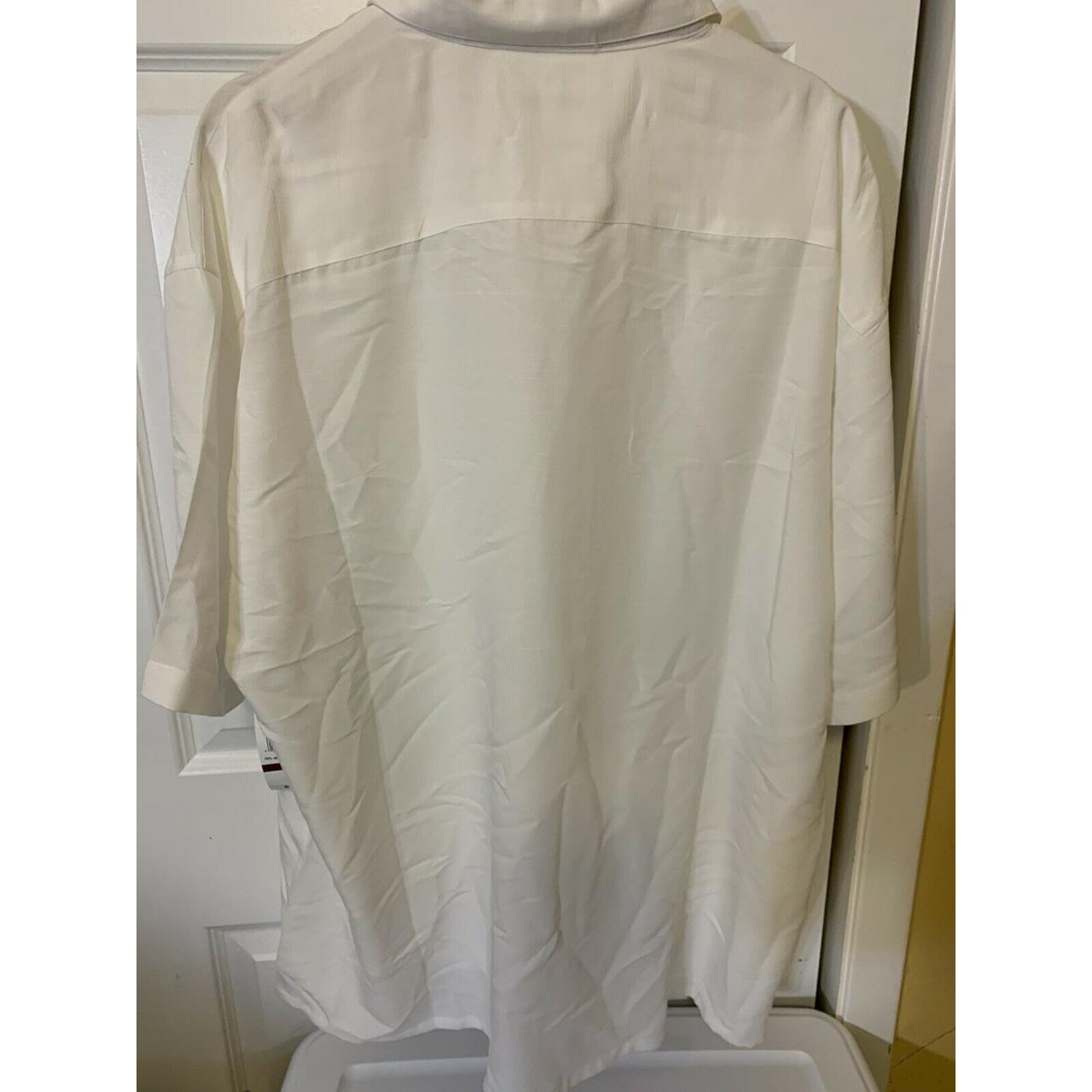 New Moda Campia Moda Button shirt Men’s Sz XXL White... - Depop