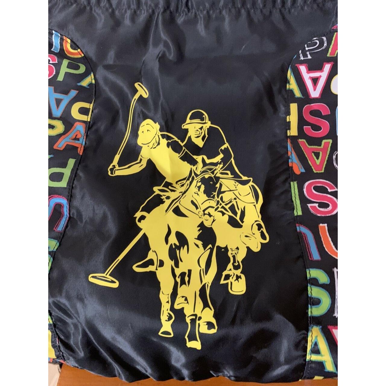 New U.S. POLO ASSN USPA Drawstring Bag Tote NWT New... - Depop