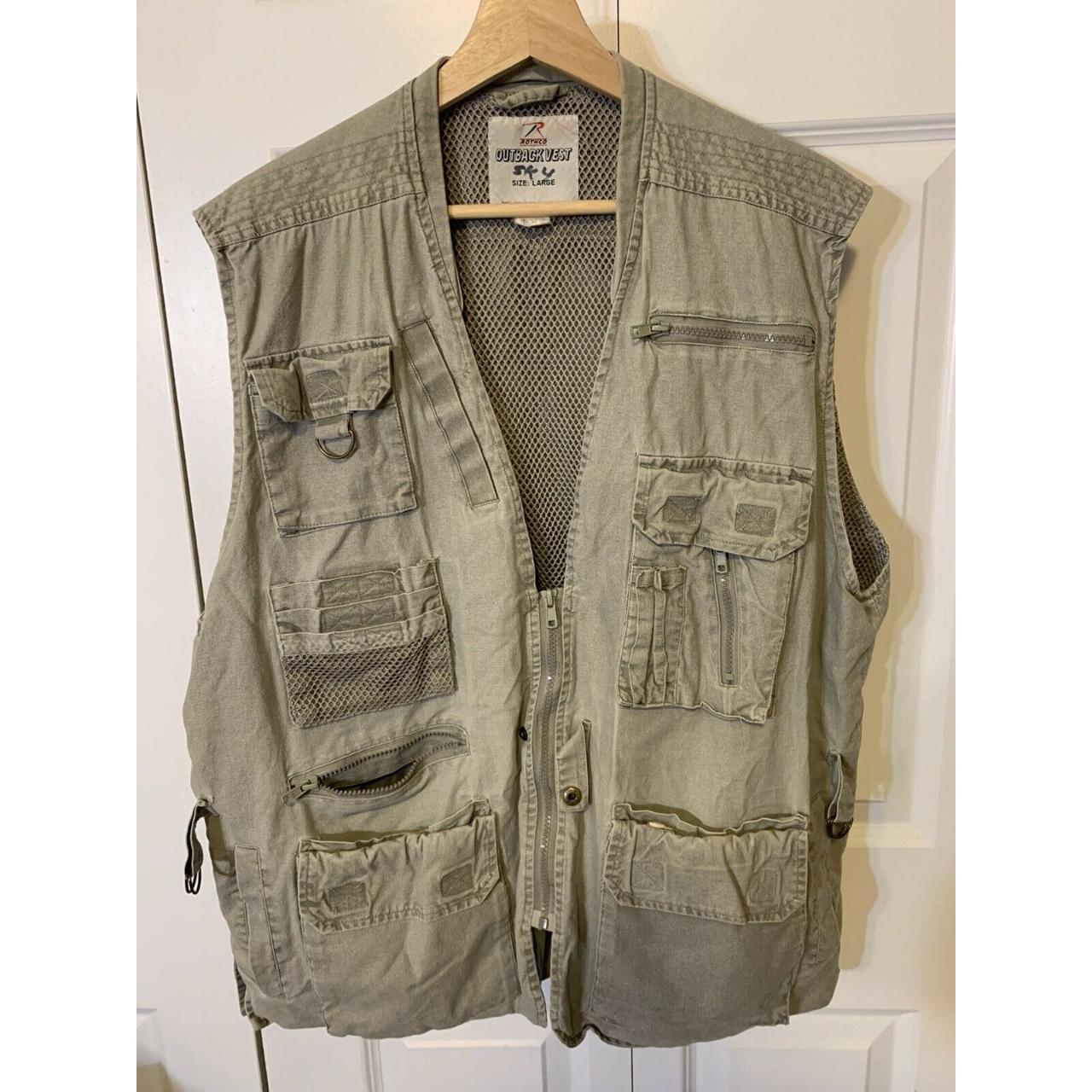 Rothco Outback Vest Sz L Travel Photo Photography... | Depop