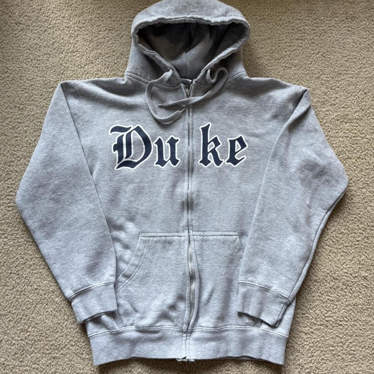 Y2K Duke University zip up hoodie Flawless... | Depop