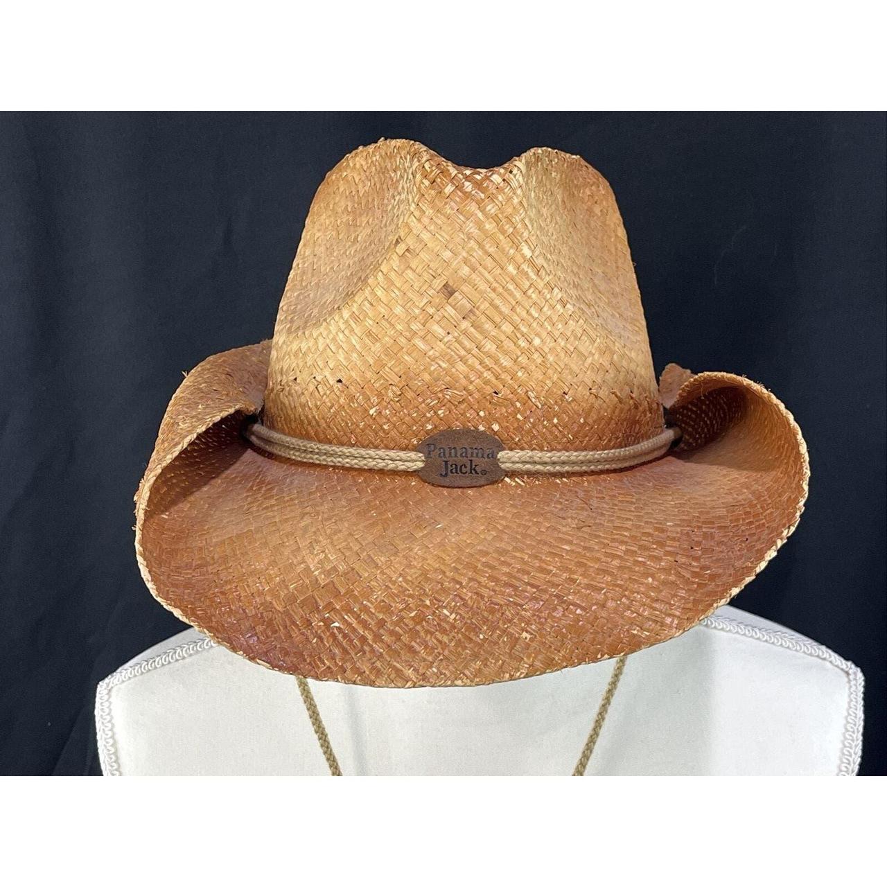 Panama Jack Straw Cowboy Hat One Size Fits All... - Depop