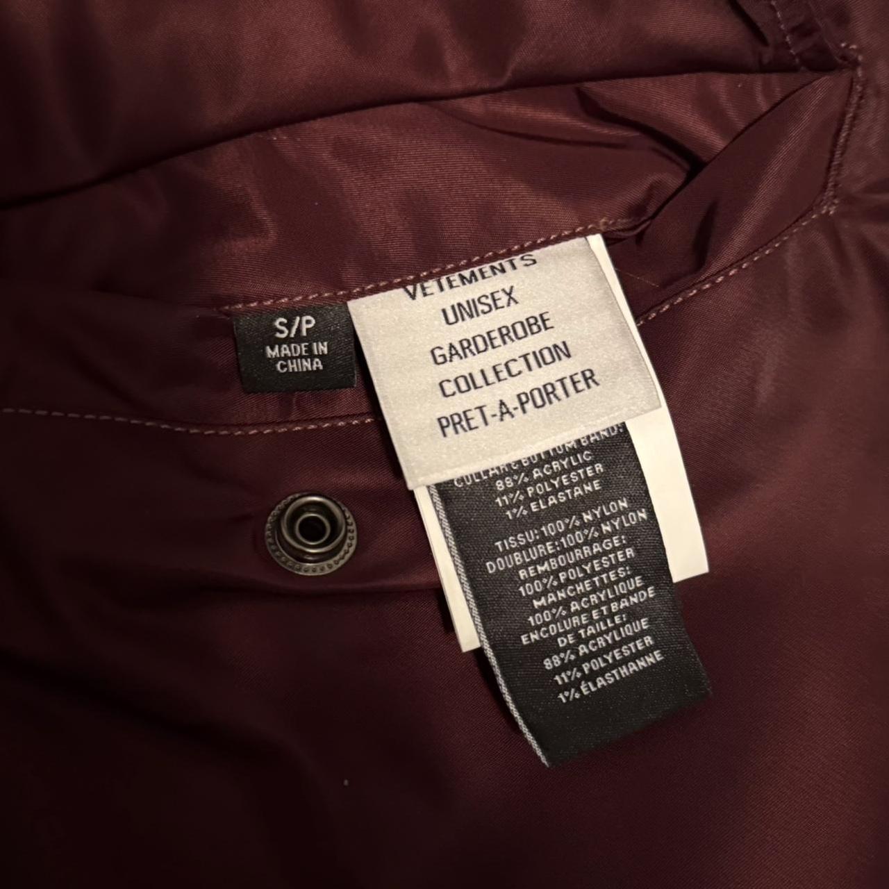 Vetements Racing Bomber Jacket Collaboration Gently... - Depop