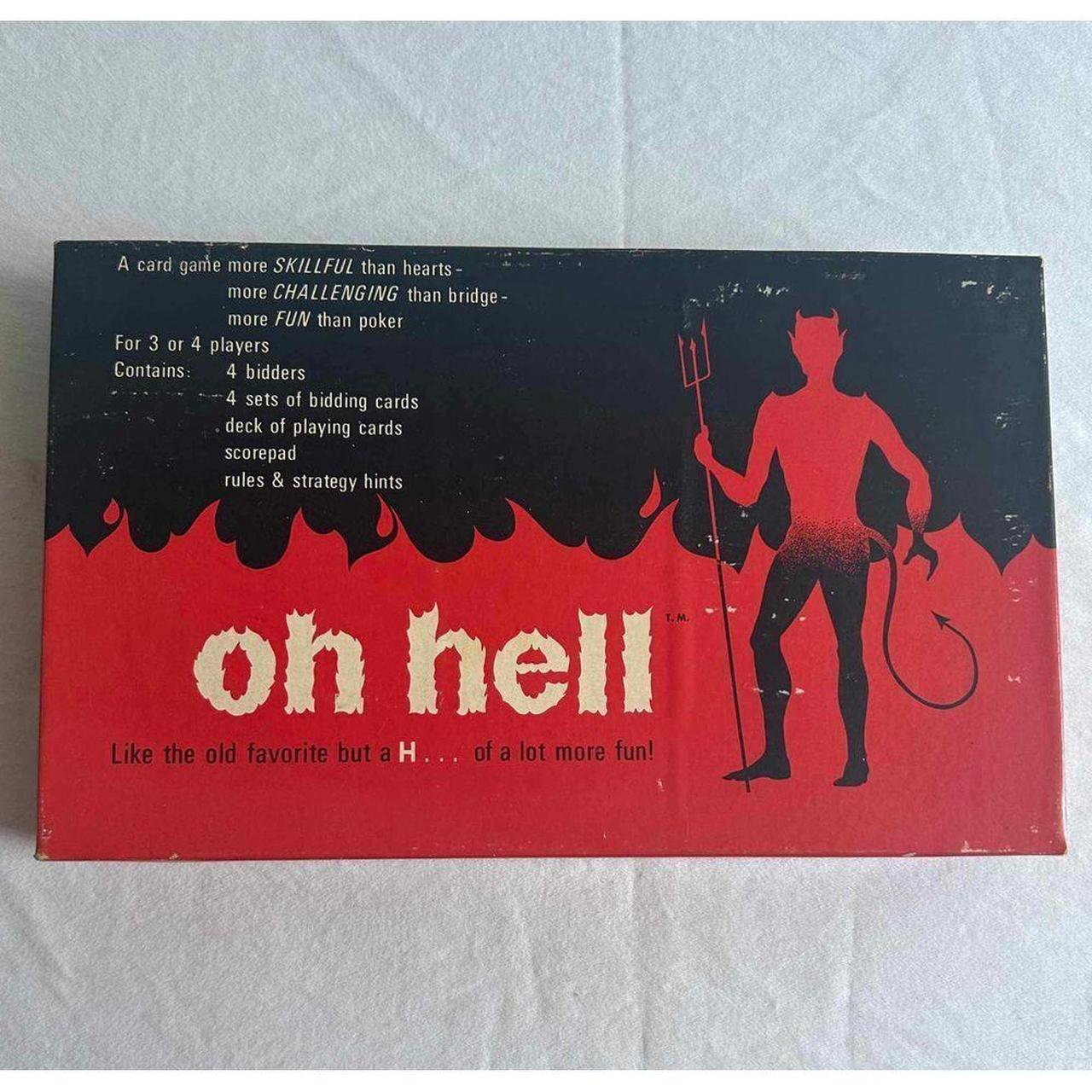 Oh Hell Card Board Game Cadaco Inc Chicago Complete... - Depop