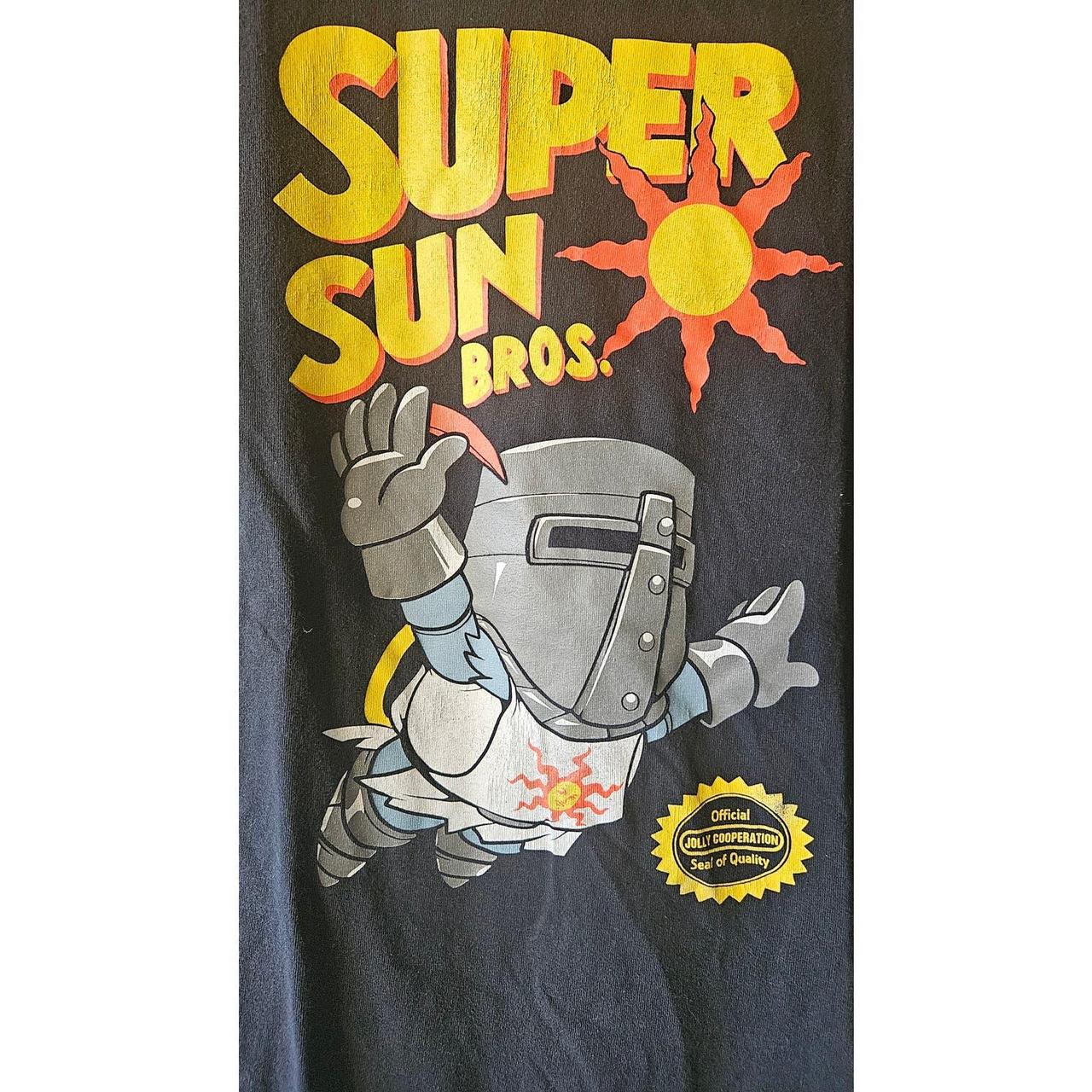 Men's XL Super Sun bros tshirt official jolly... - Depop