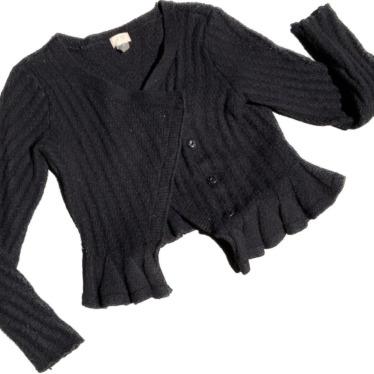 H&M Wool Button up sweater. size 4 - Depop