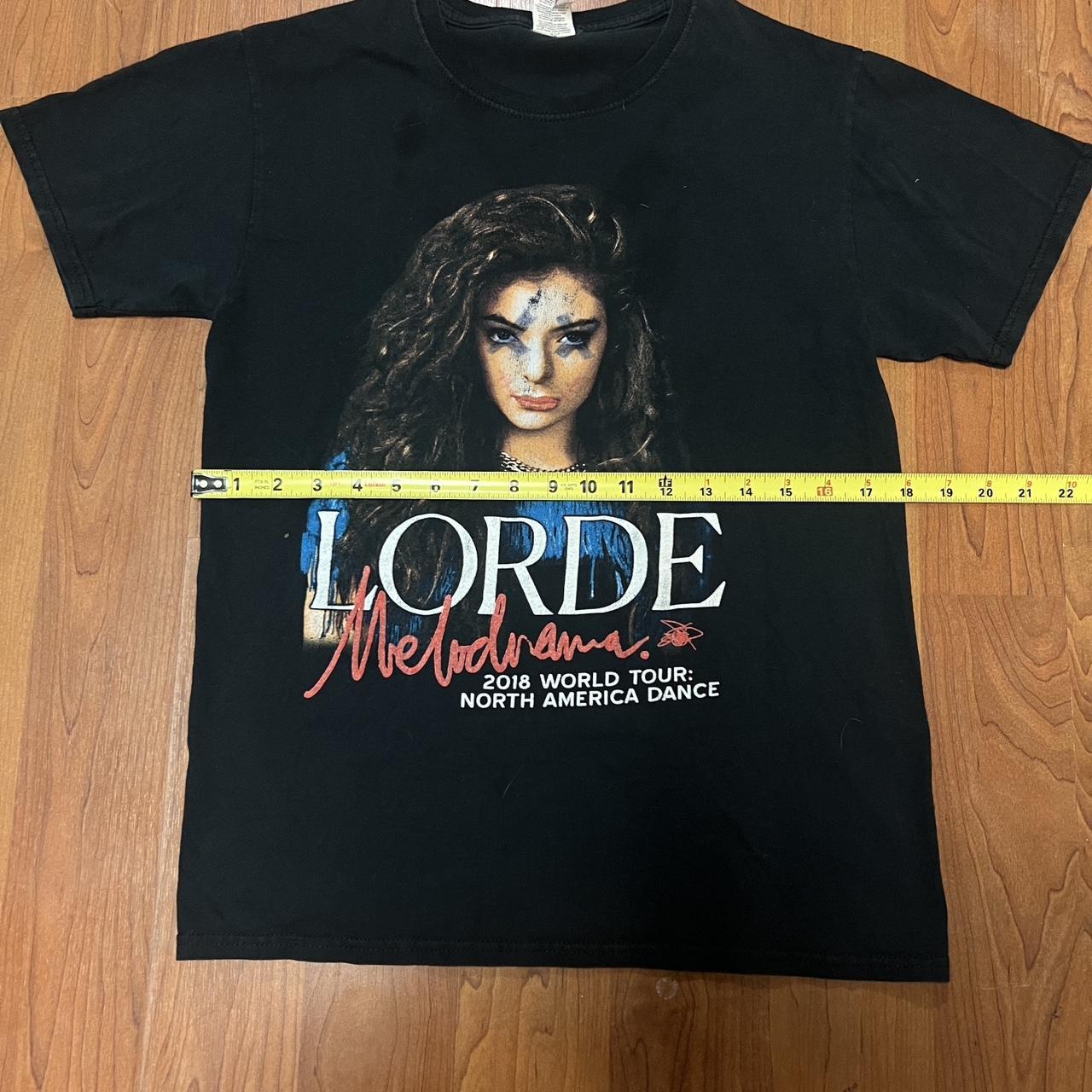 Lorde tour shirt Length 25 1/2 in Width 18 in... - Depop
