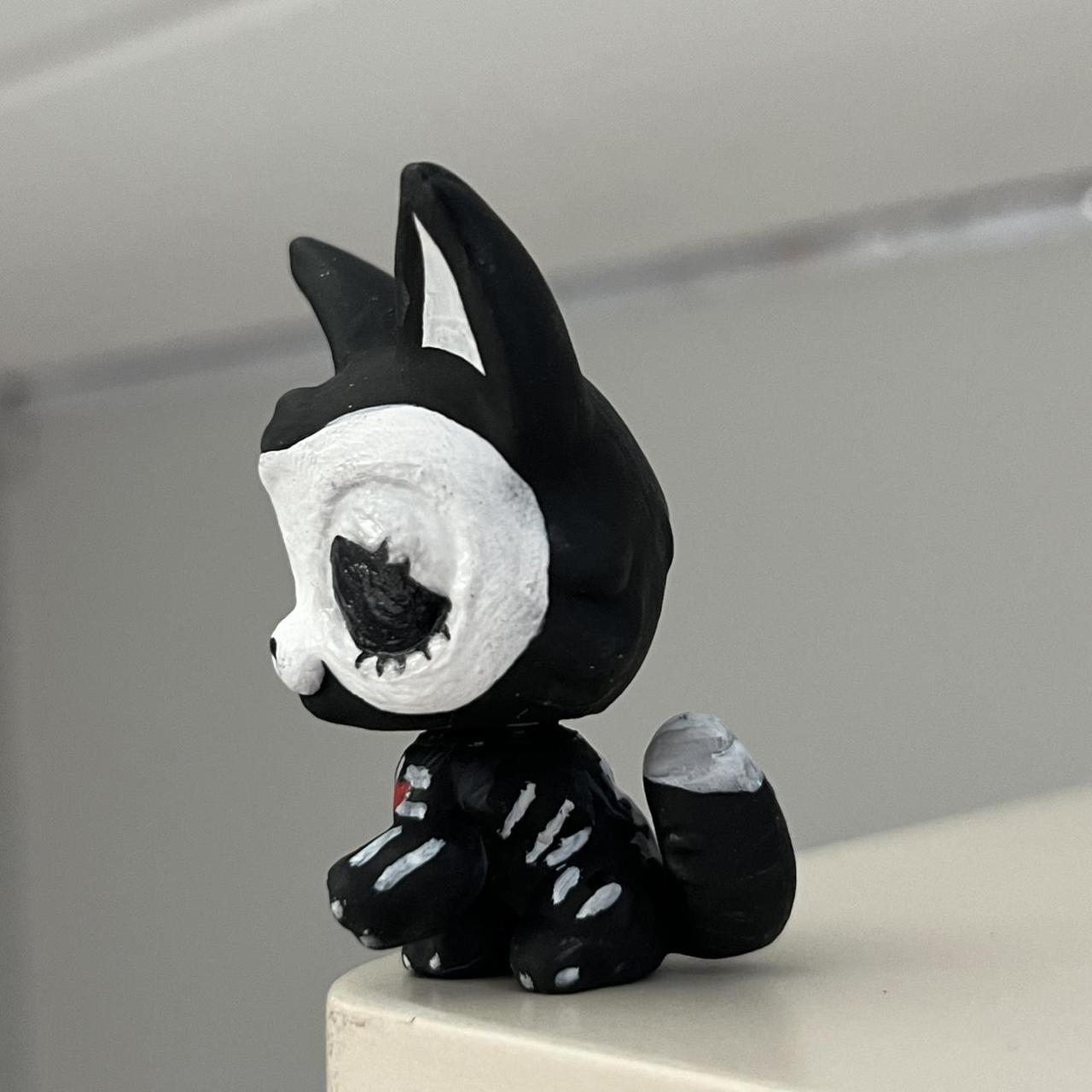 Littlest Pet Shop (LPS) Wolf Cat skeleton custom... | Depop