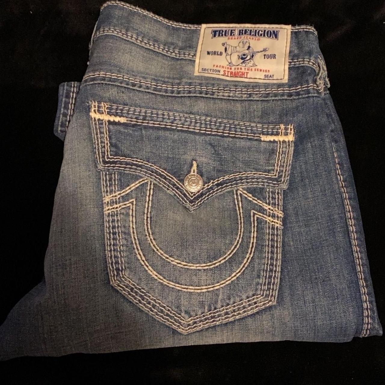 QT Stitch True Religion Jeans NOT ACTUAL PRICE Send... - Depop