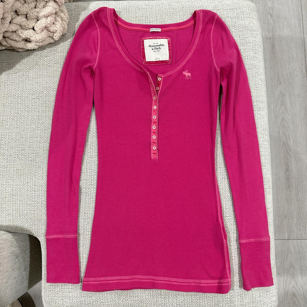 Insane perfect gorgeous 💗 Pink Abercrombie & Fitch... - Depop
