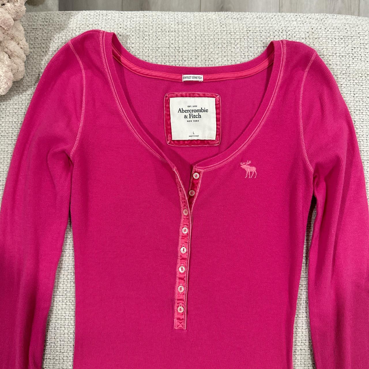 Insane perfect gorgeous 💗 Pink Abercrombie & Fitch... - Depop