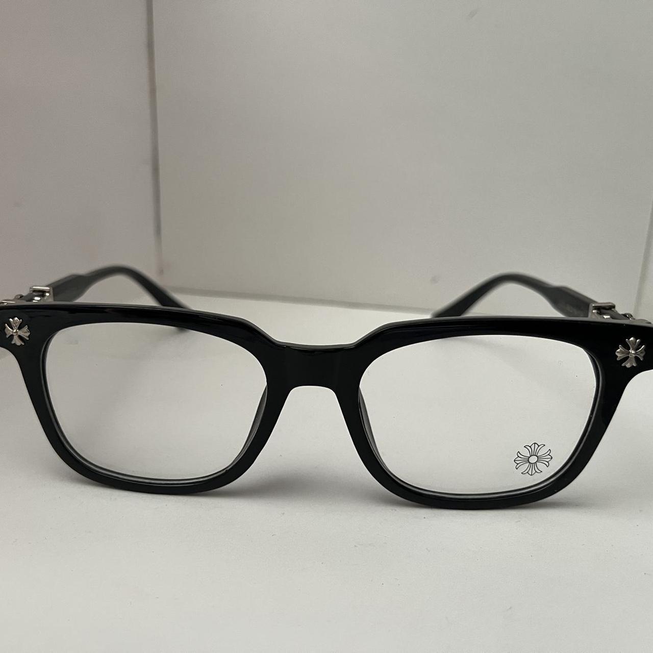 Chrome heart lenses | Depop