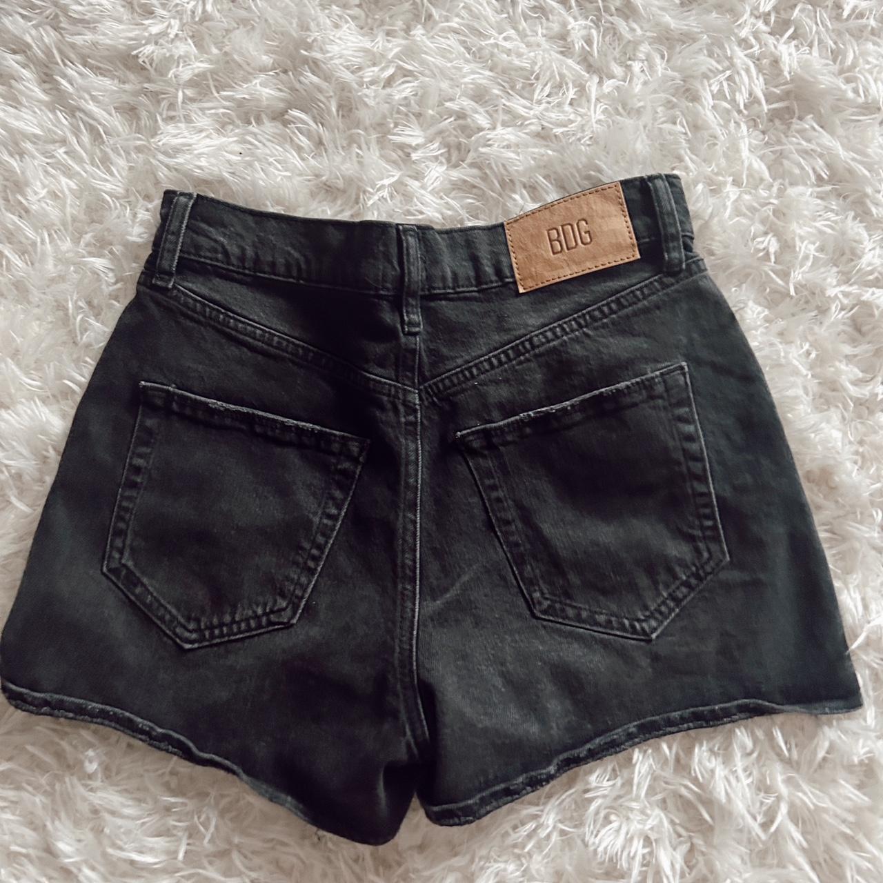 BDG urban outfitters black denim shorts -brand new - Depop