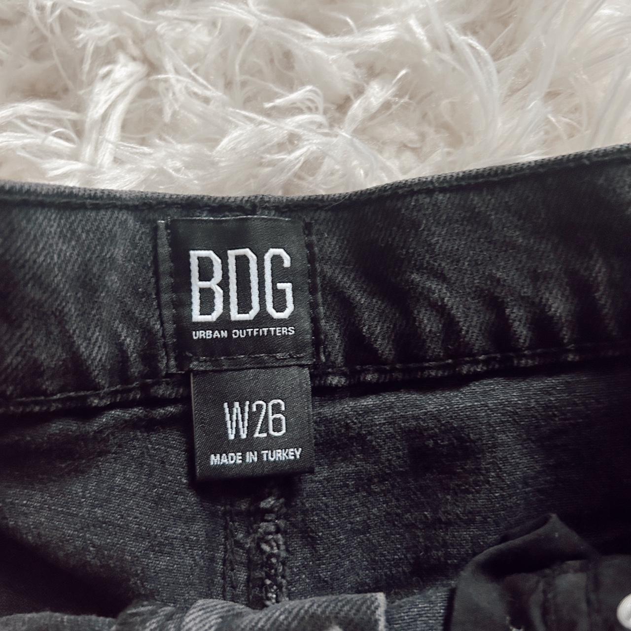 BDG urban outfitters black denim shorts -brand new - Depop