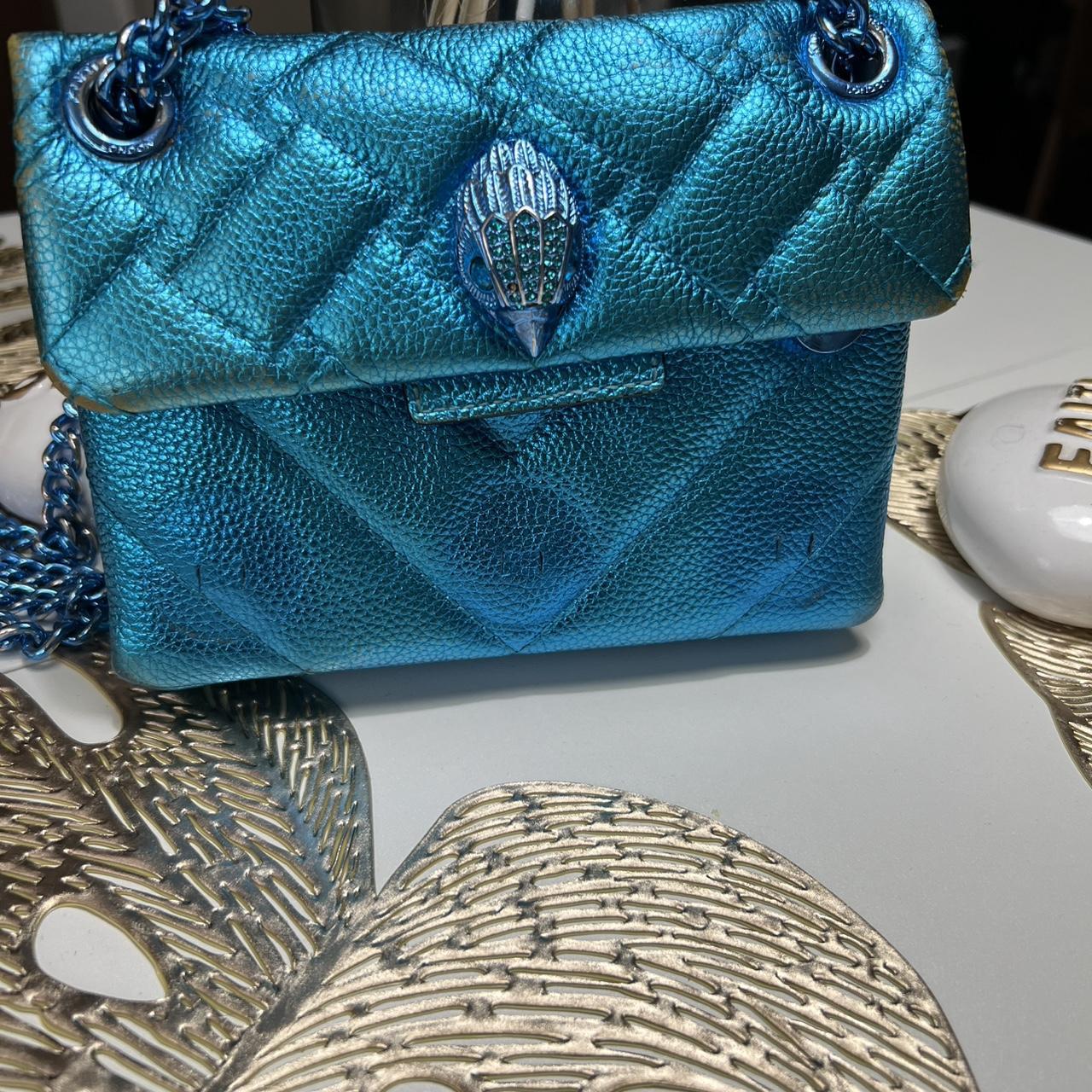 Kurt Geiger Blue Bag a little pealing nothing too crazy | Depop