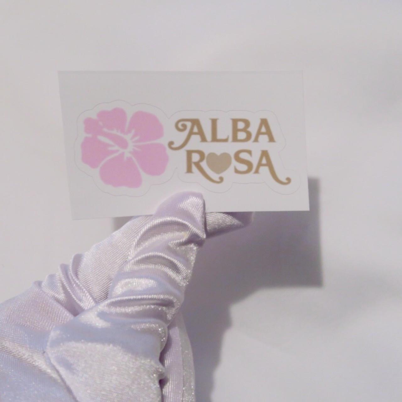 3pc Alba Rosa Stickers size 2x 2 comes in variety... - Depop