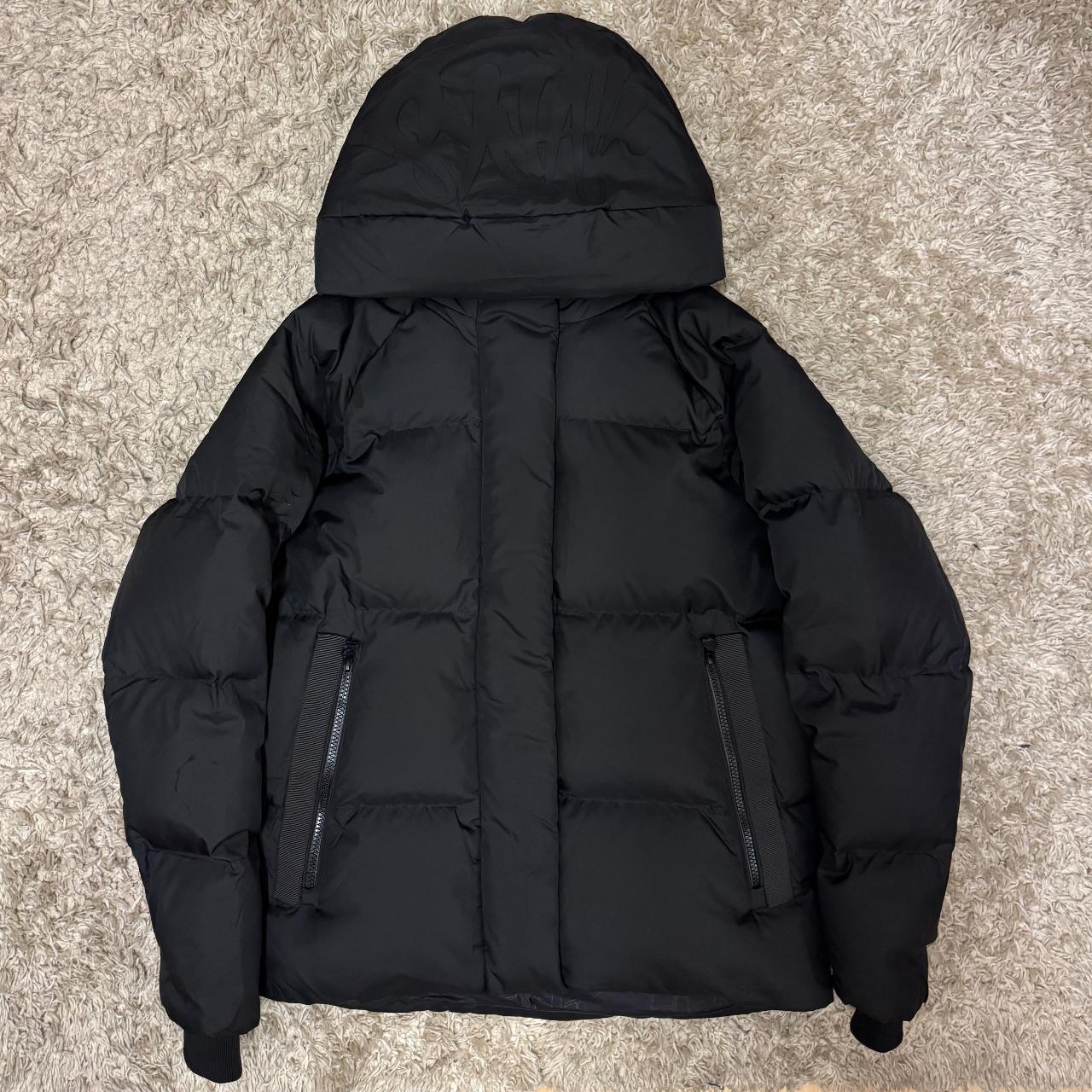 SYNAWORLD DOWN PUFFER JACKET - BLACK 💯% Authentic ... - Depop