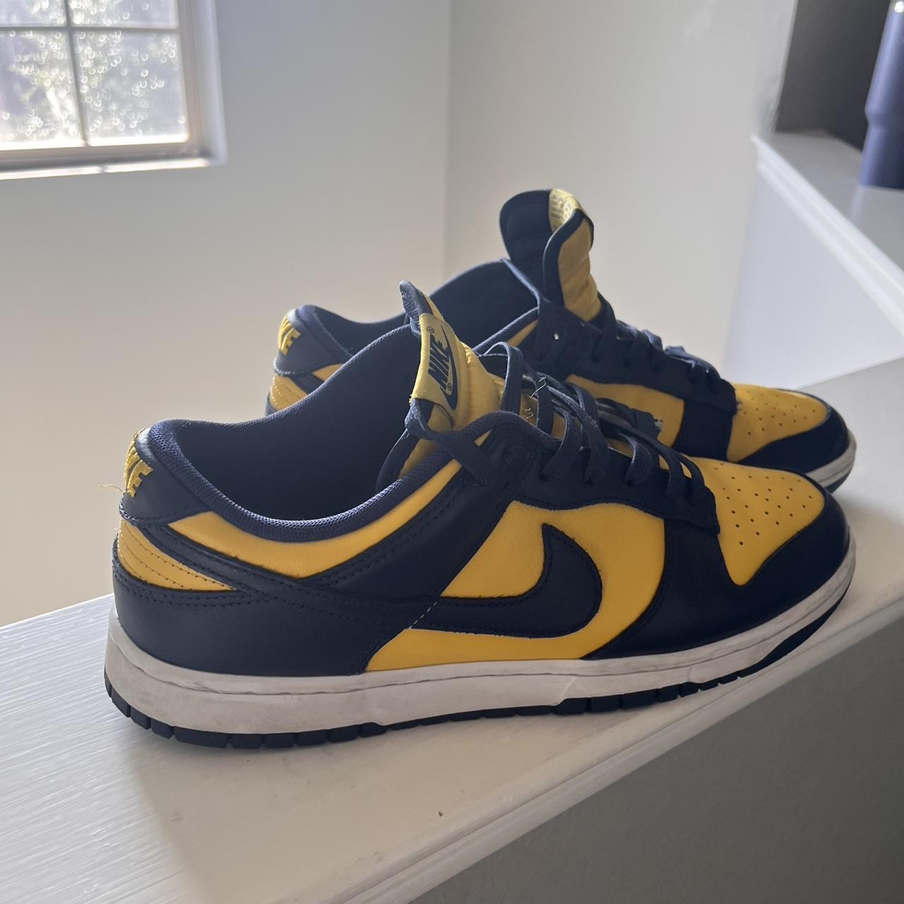 Nike Dunk Low Michigan State trainers - Depop