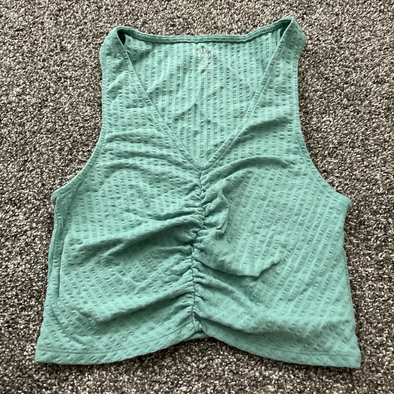front cinch tank - Depop