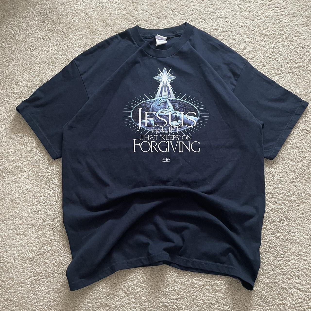 y2k vintage Jesus Christ The Gift That Keeps On... | Depop