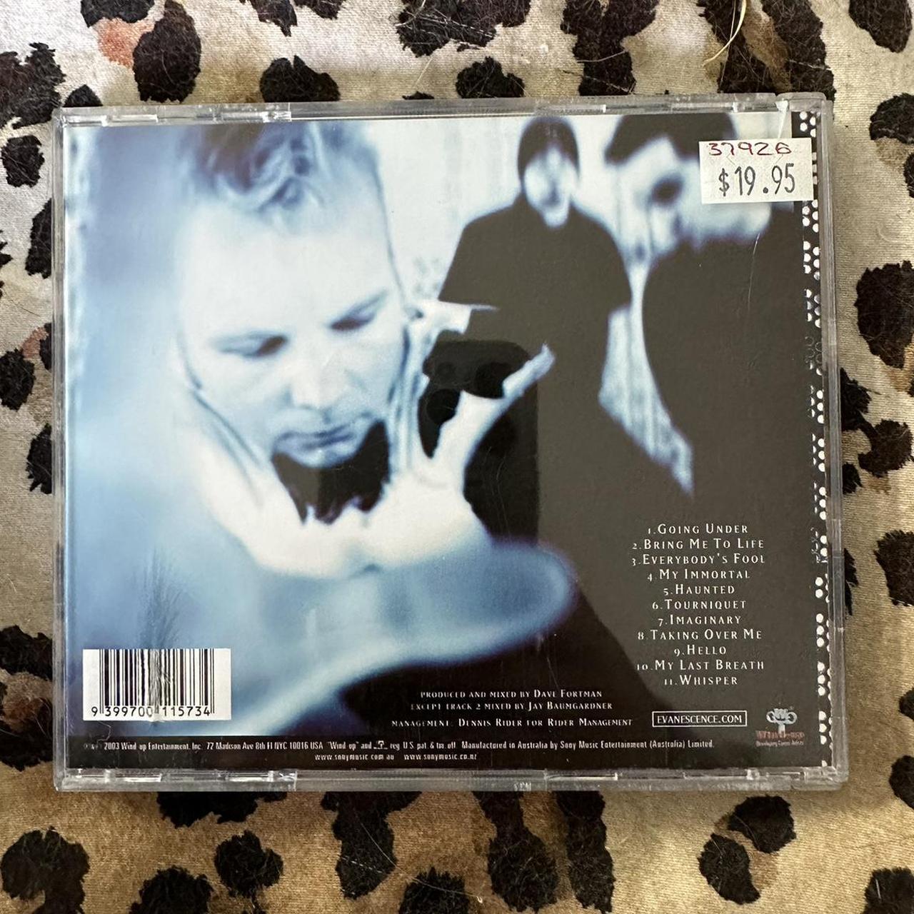 Evanescence Fallen Album • -small crack on the... - Depop