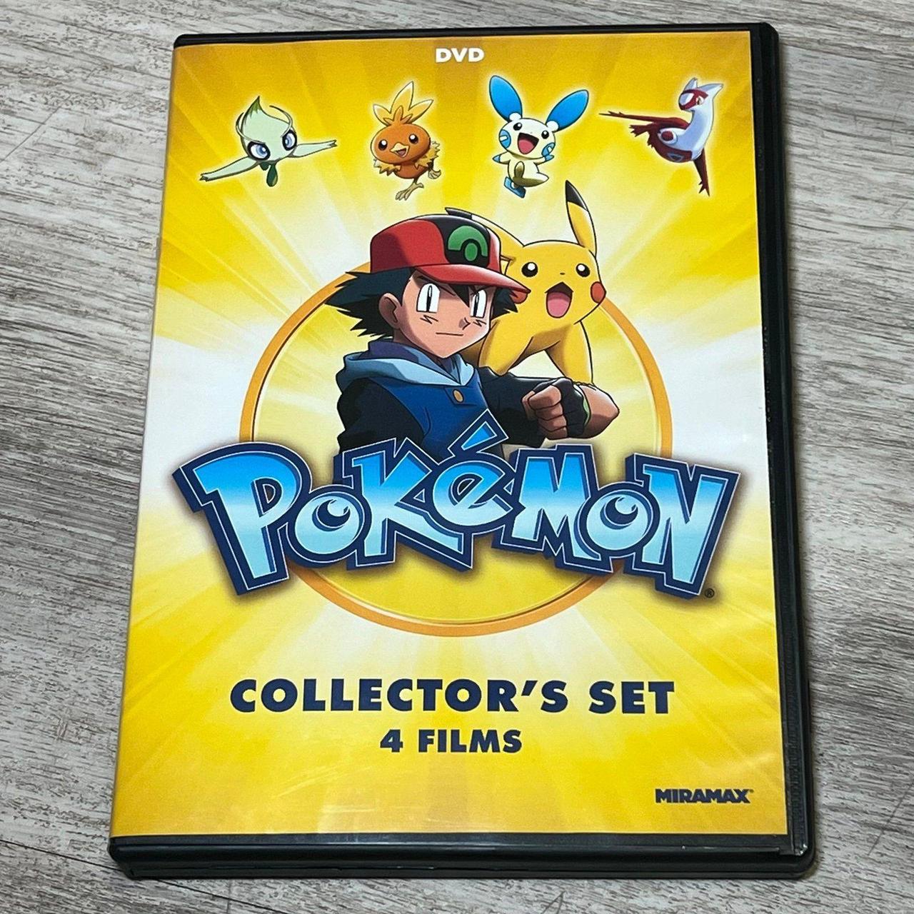 POKEMON 4 Films Collector's Set DVD Anime Miramax - Depop