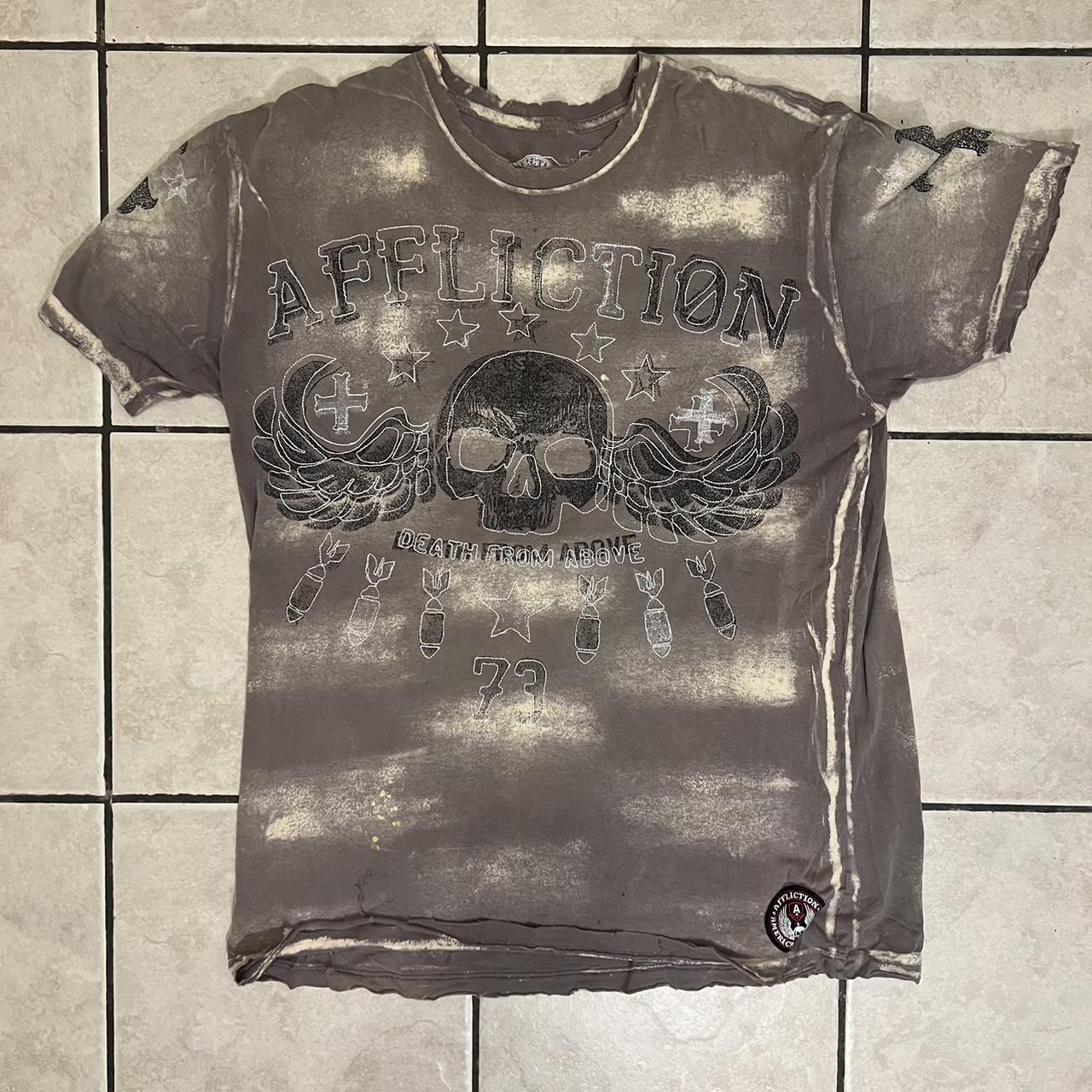 Affliction Tee - Depop