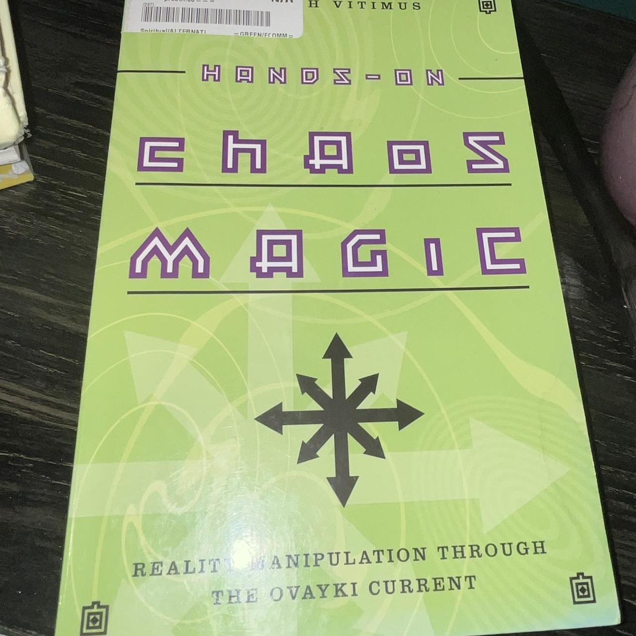 HANDs On ChAOS magick book Perfect tip top shape. A... - Depop