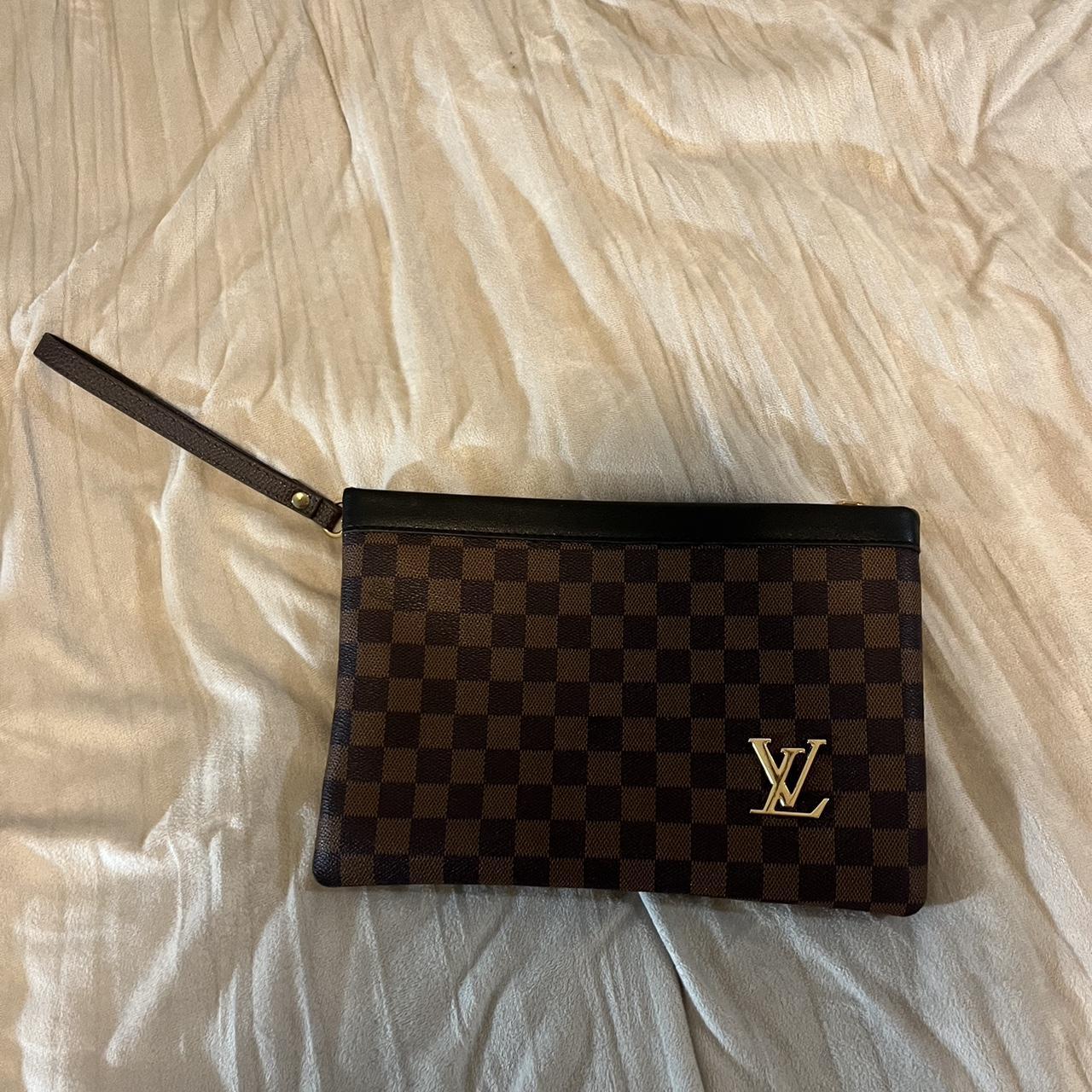 Louis button clutch - Depop