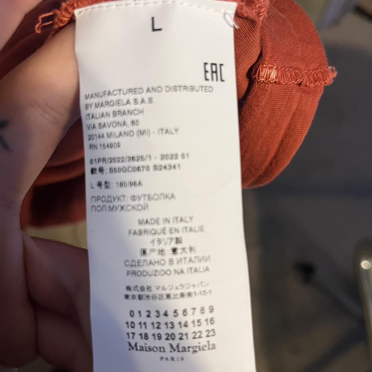 maison margela summer collection graphic tee #archive - Depop