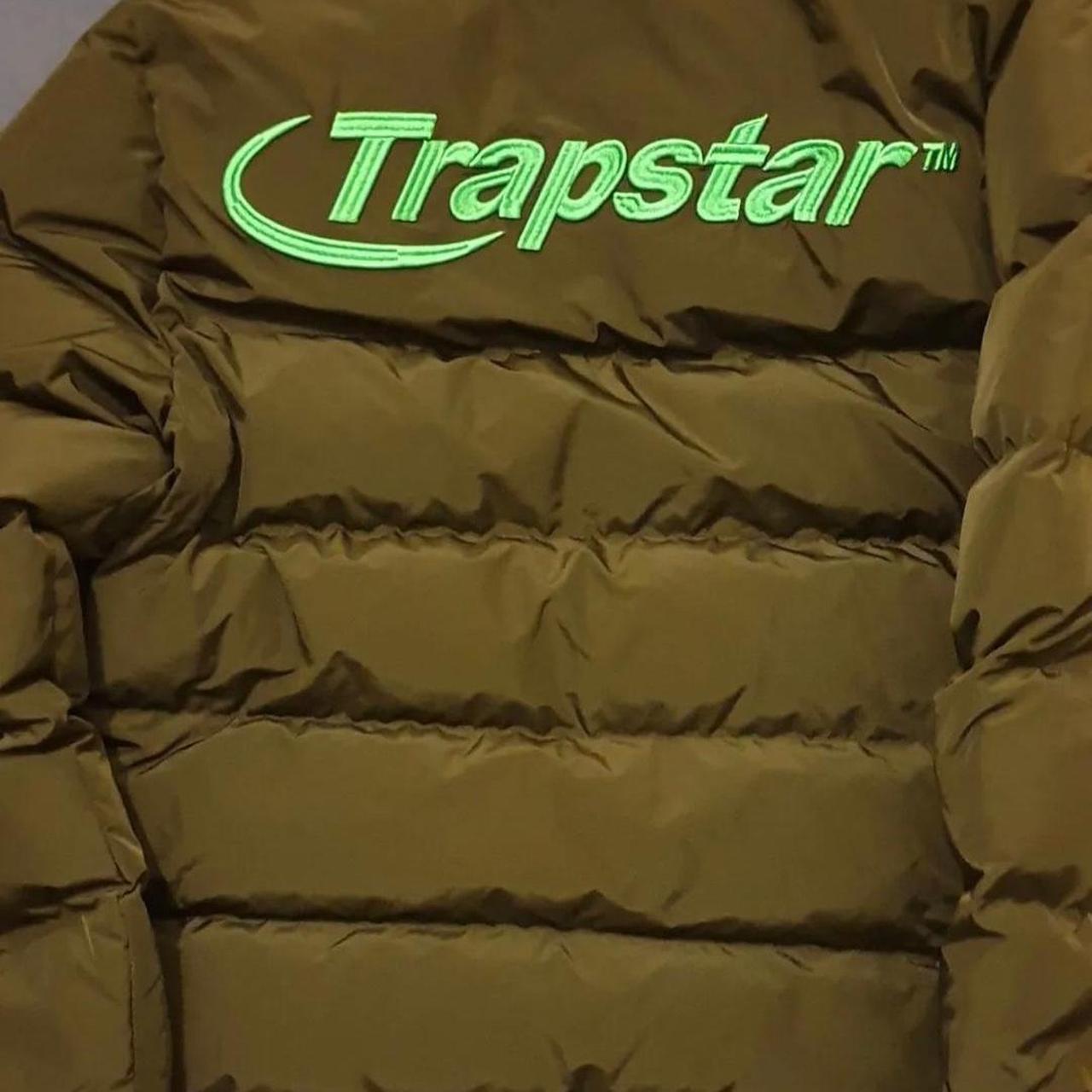 Trapstar Hyperdrive Puffer Jacket - Green New with... - Depop