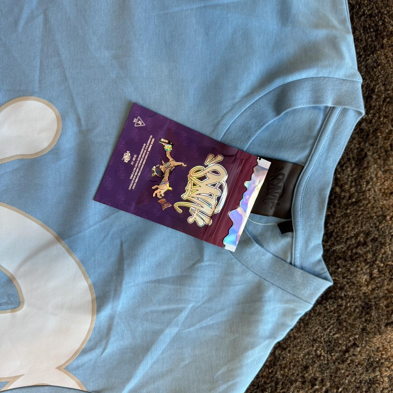 SYNA WRLD BABY BLUE SET Comes w stickers and bag... - Depop