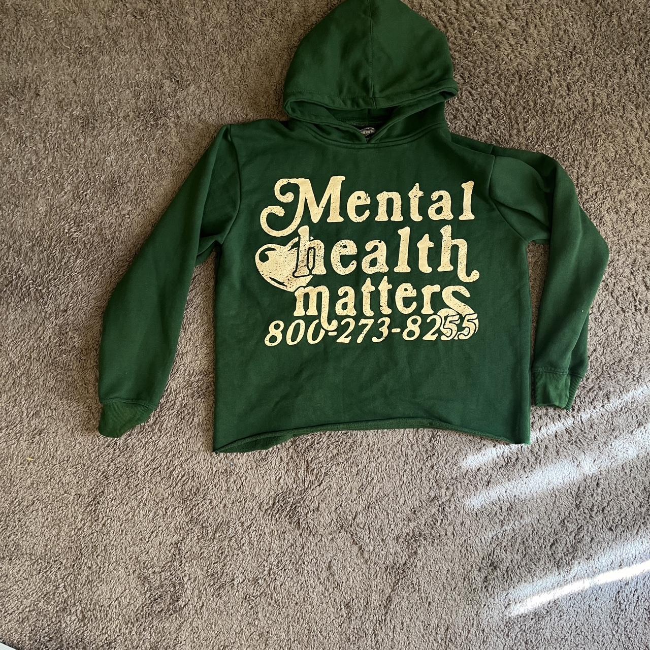 Euphoric 777 Mental health matters hoodie High... - Depop