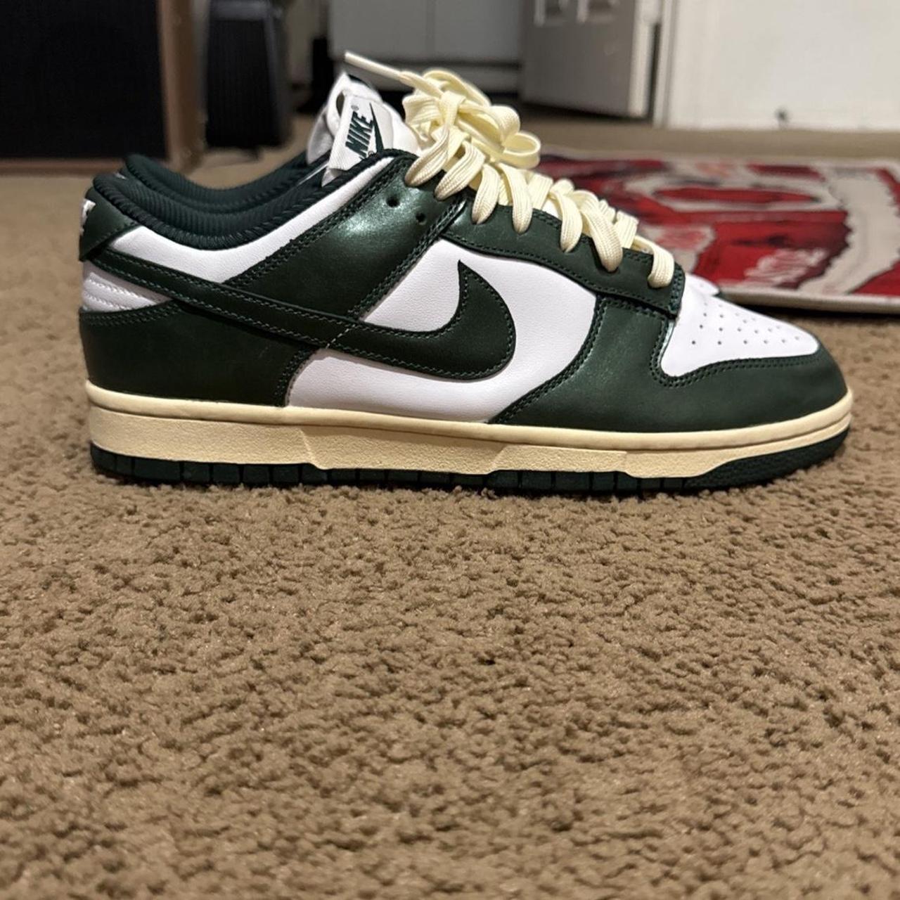 Nike Dunks Vintage green No box Authentic - Depop
