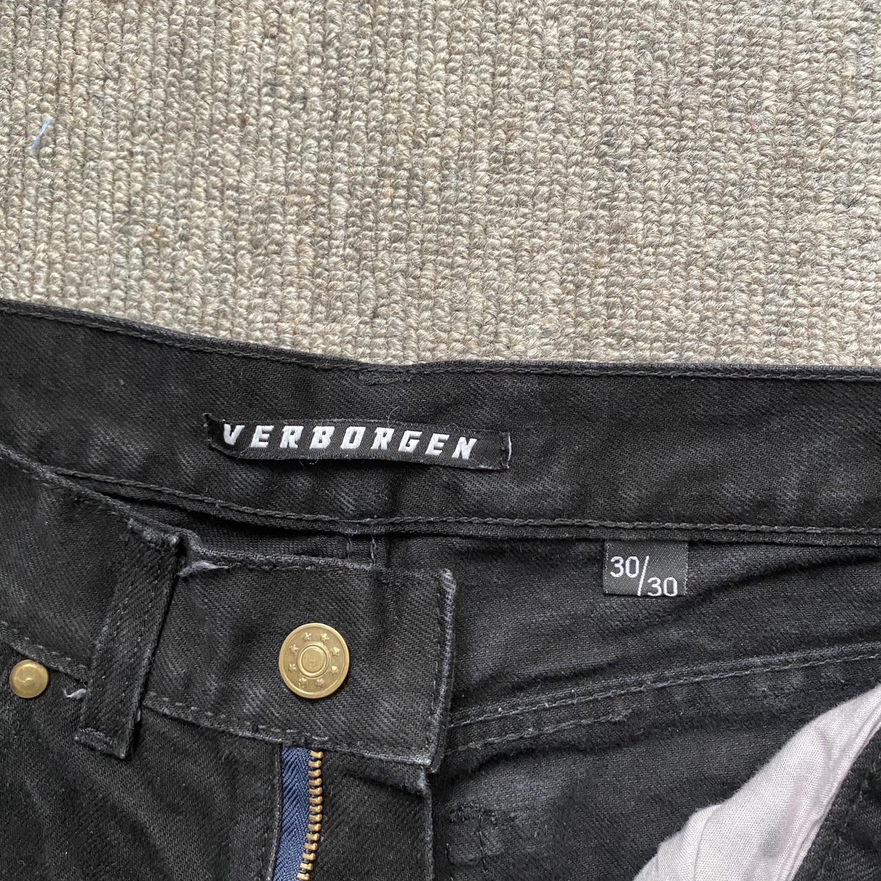 Verborgen Black Dragon Jeans Size - W30... | Depop
