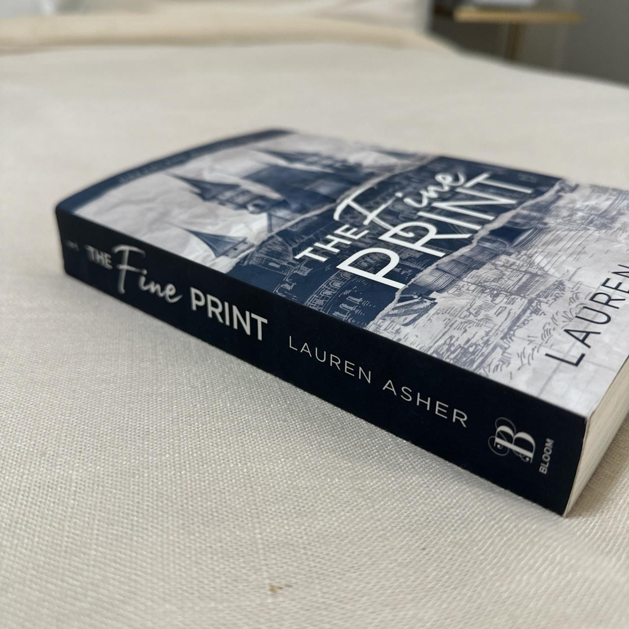 The Fine Print by Lauren Asher Book is in perfect... - Depop
