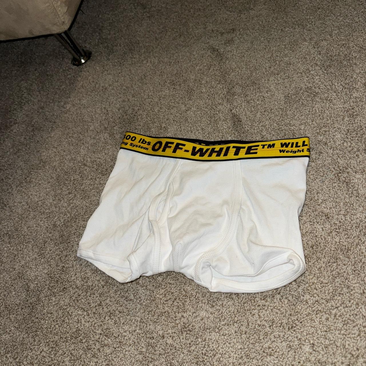 Off white underwear never worn i promise, my... - Depop