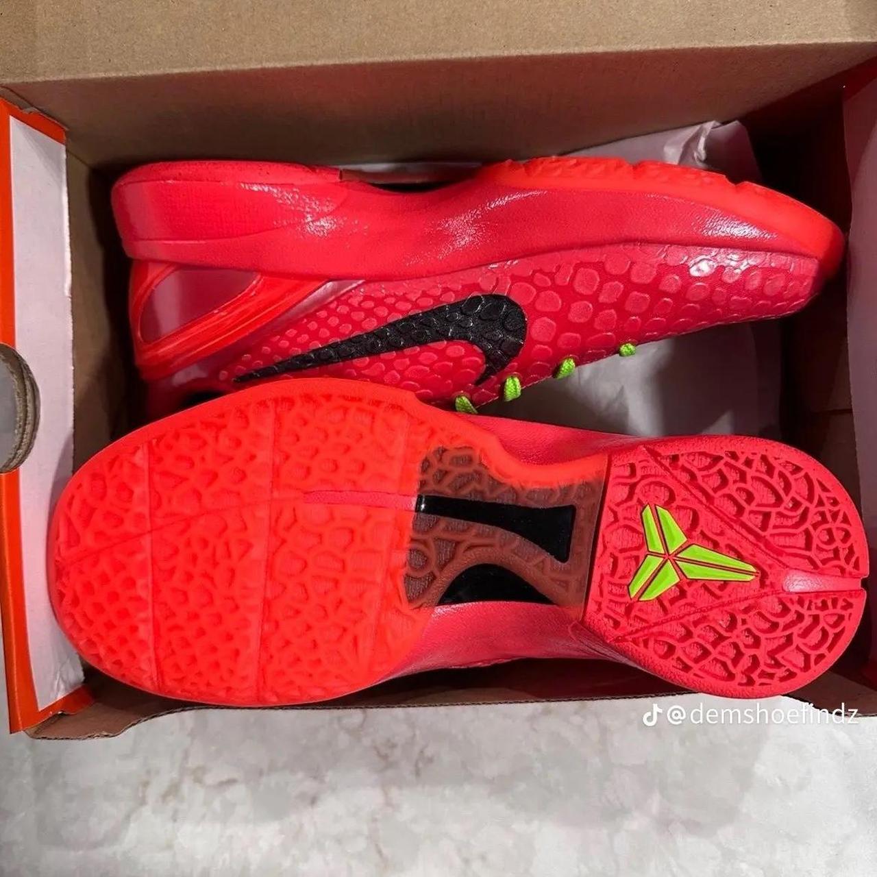 Nike Kobe 6 Protro "Red Thunder" basketball trainers... | Depop