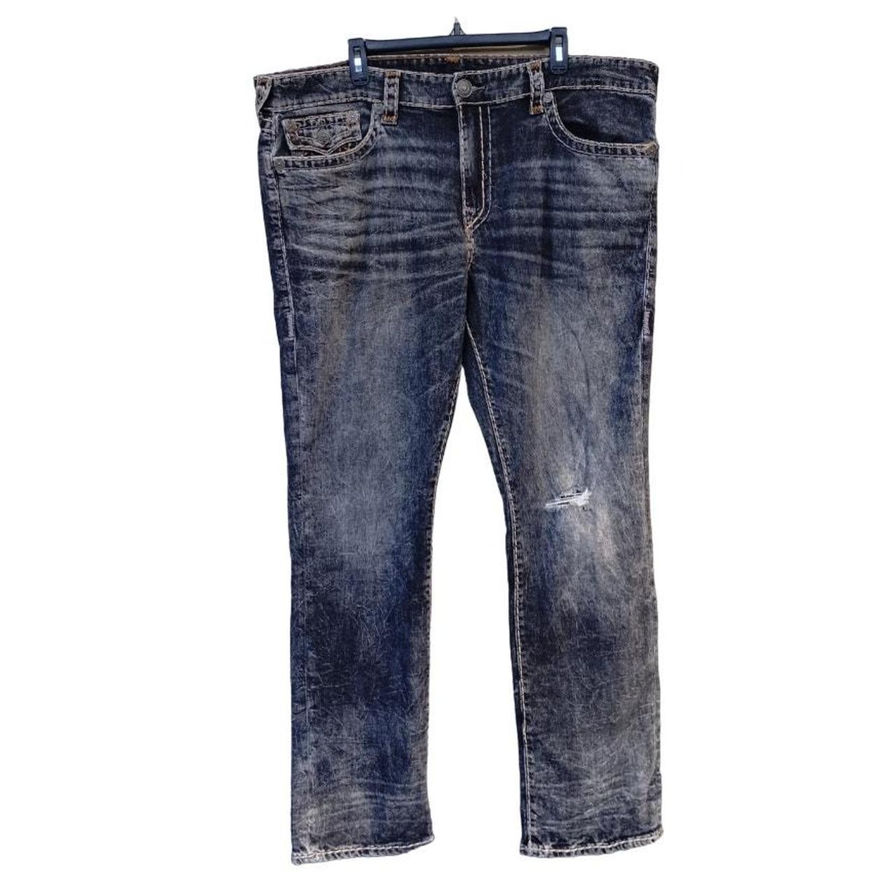 Pre-Owned Men's True Religion Ricky relaxed Straight... | Depop