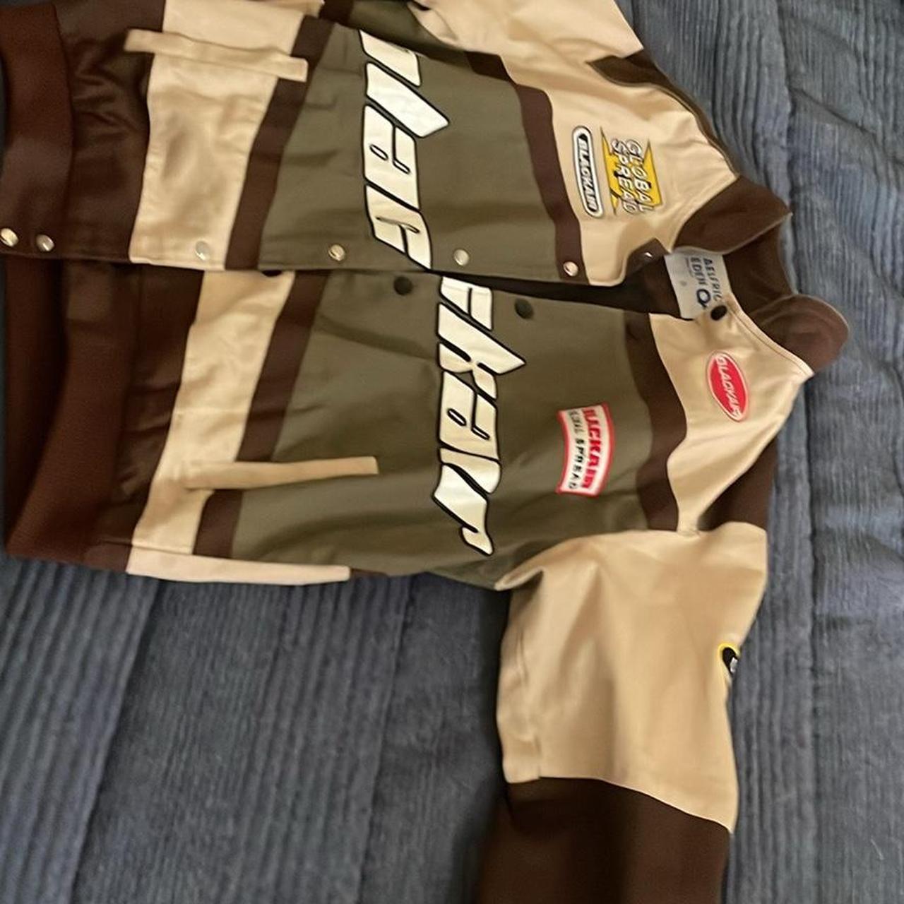 Aelfric Eden brown racer jacket - Depop