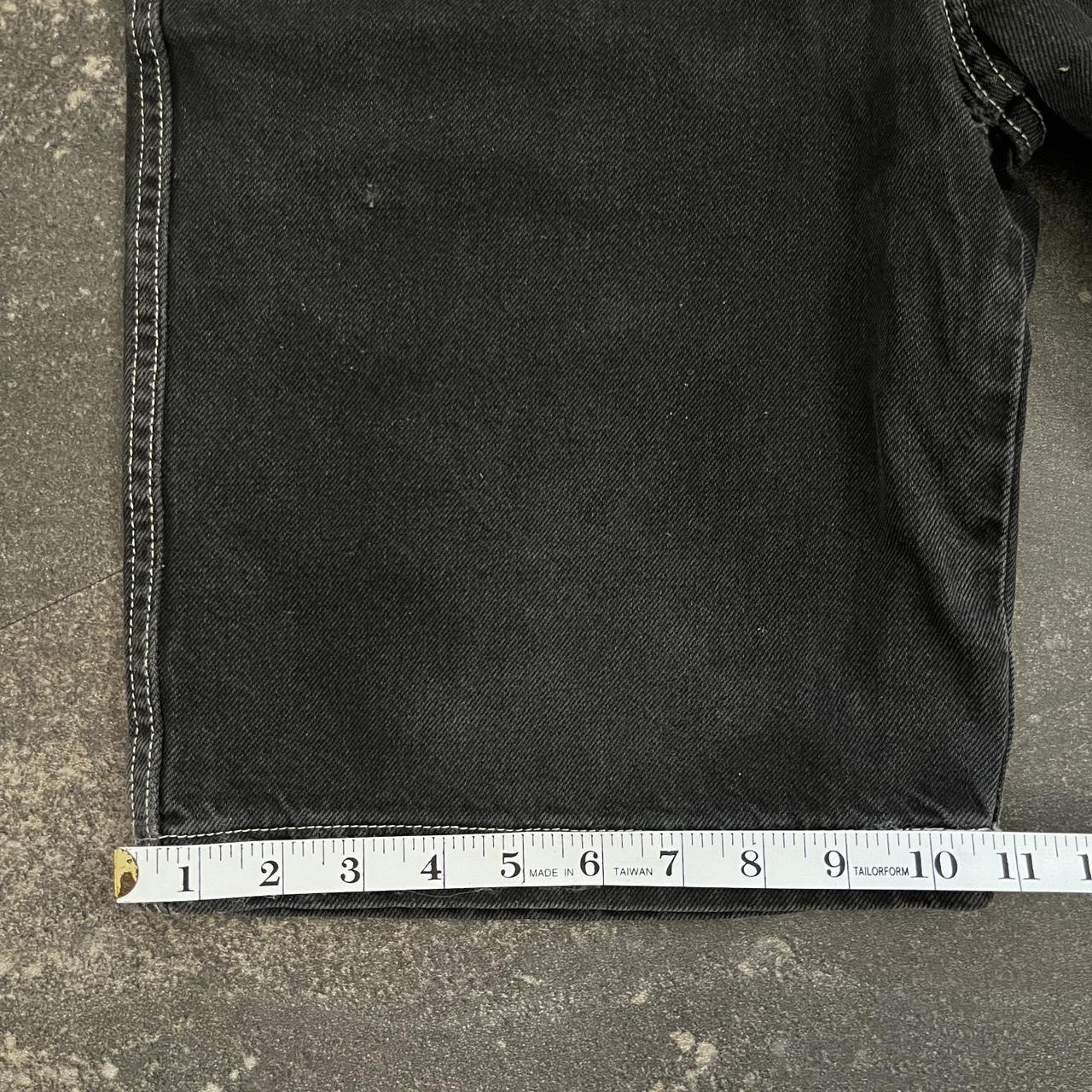 Rare black jnco jorts Sick tiger patch 🔥🔥 FITS... | Depop