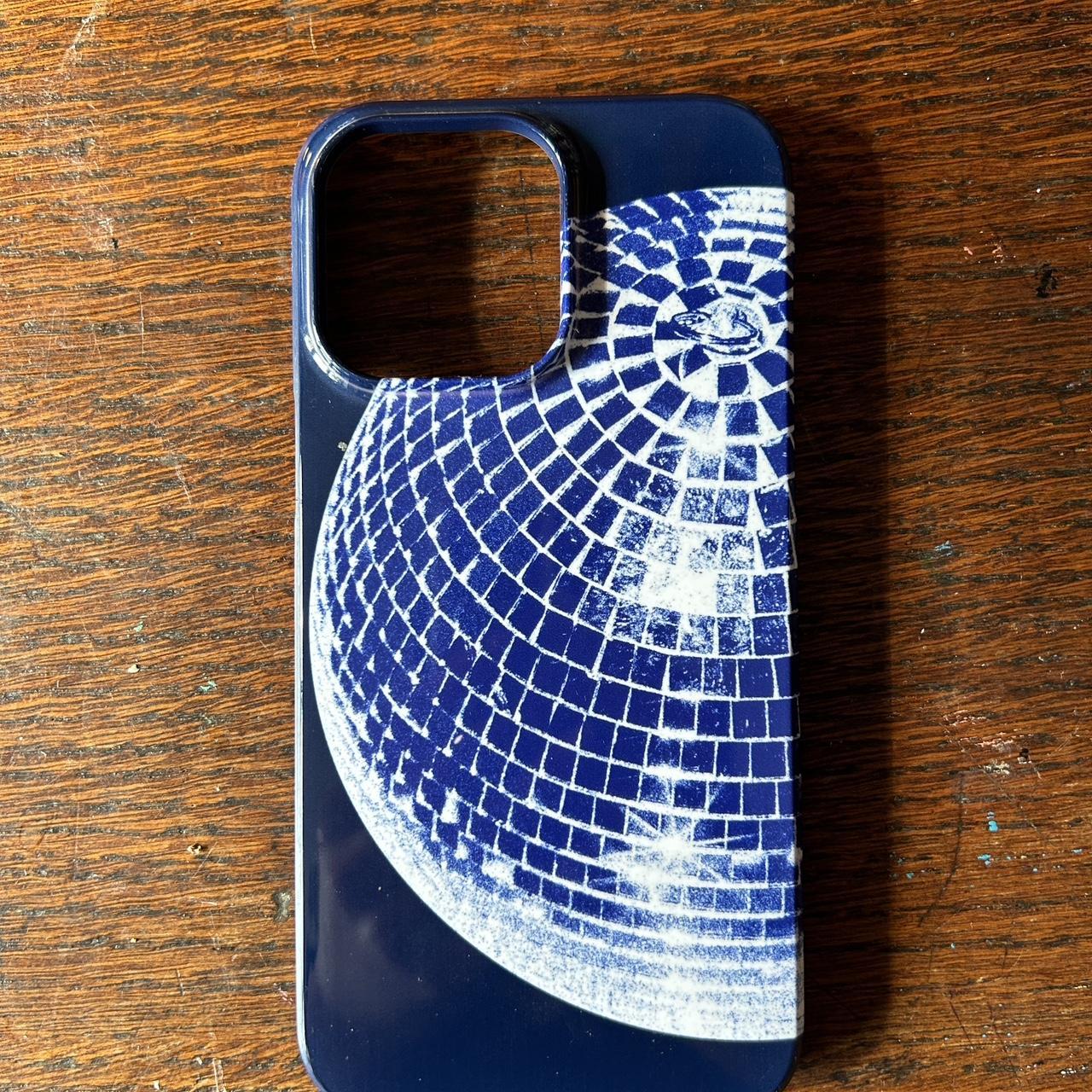 In print we trust disco ball phone case - Depop