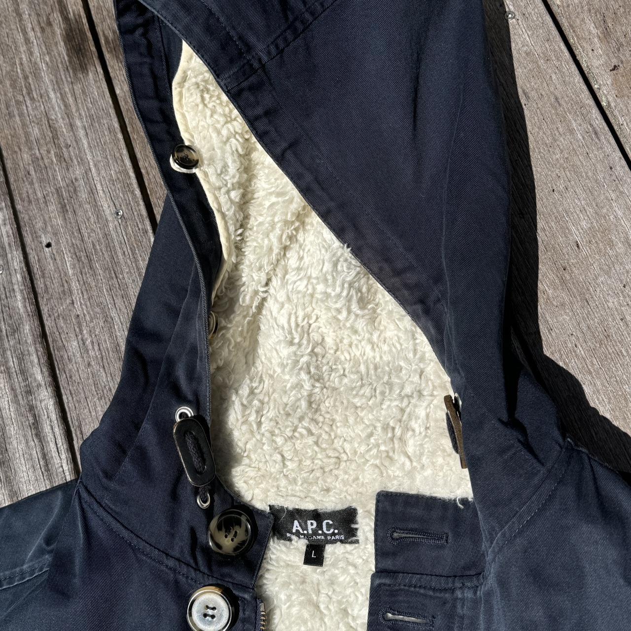 APC HEAVY WEIGHT COAT RUE MADAM PARIS GREAT... - Depop