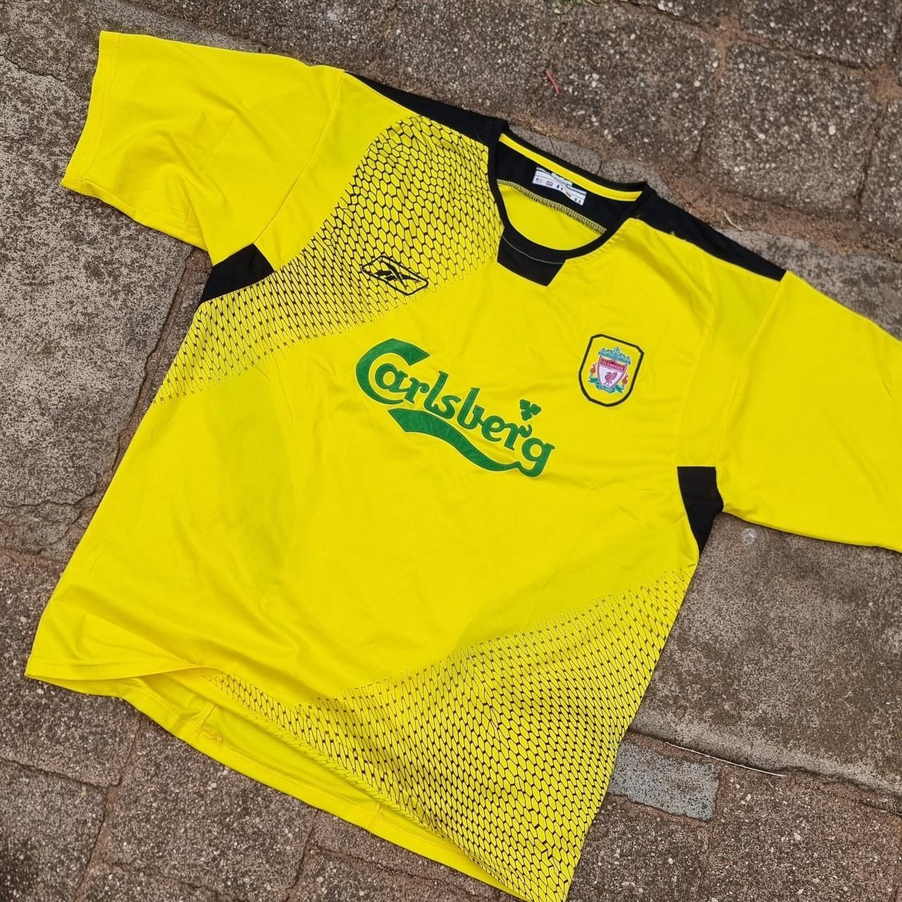 2004 - 2006 Reebok Liverpool Away Soccer... - Depop