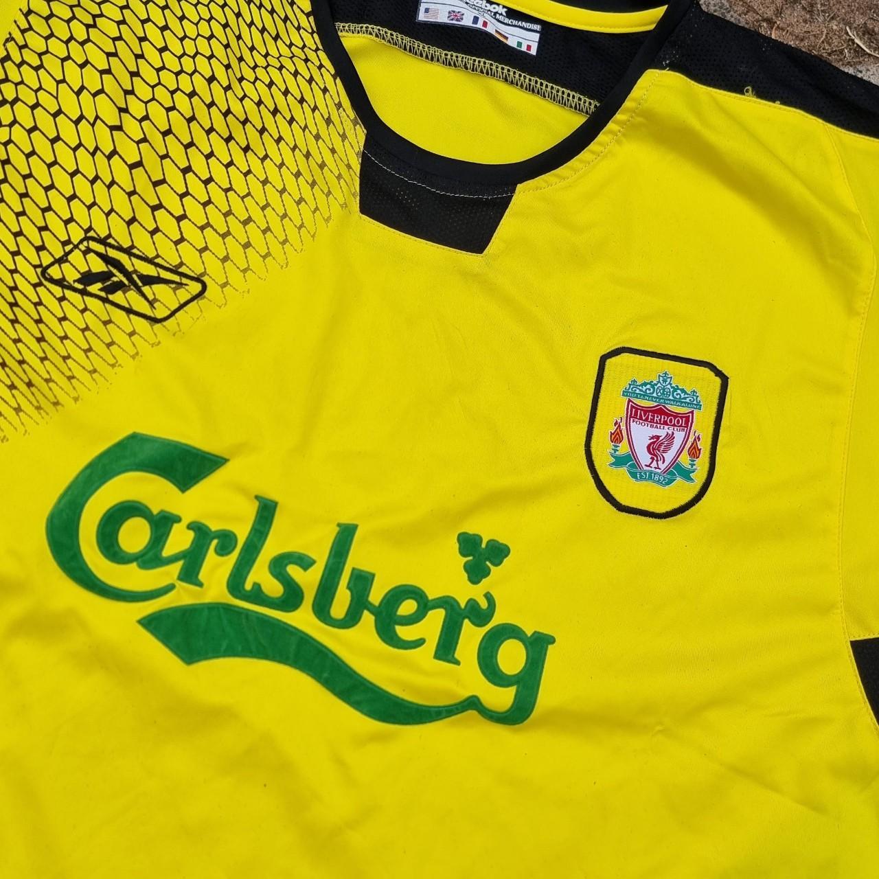 2004 - 2006 Reebok Liverpool Away Soccer... - Depop