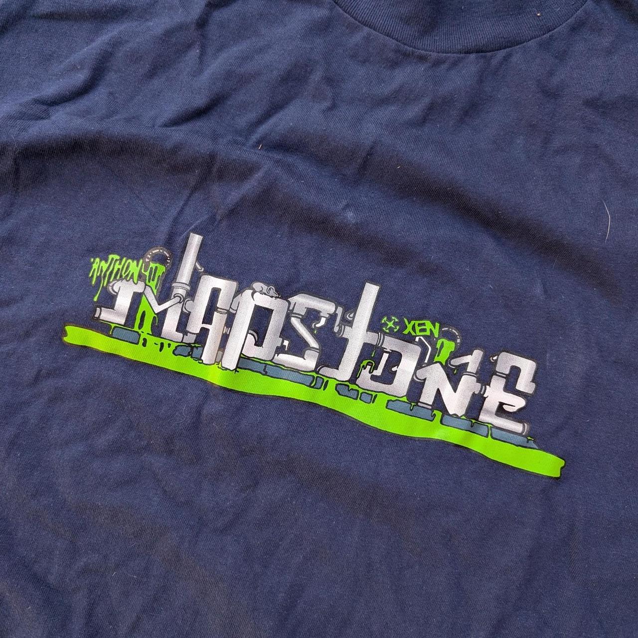 Vintage Y2K XEN Anthony Mapstone skate tee Size... | Depop