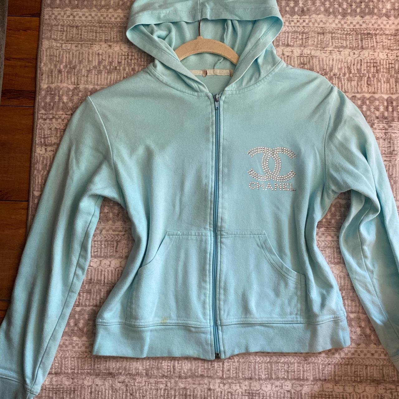 Y2K blue track suit jacket Very 2000s Sold the... - Depop