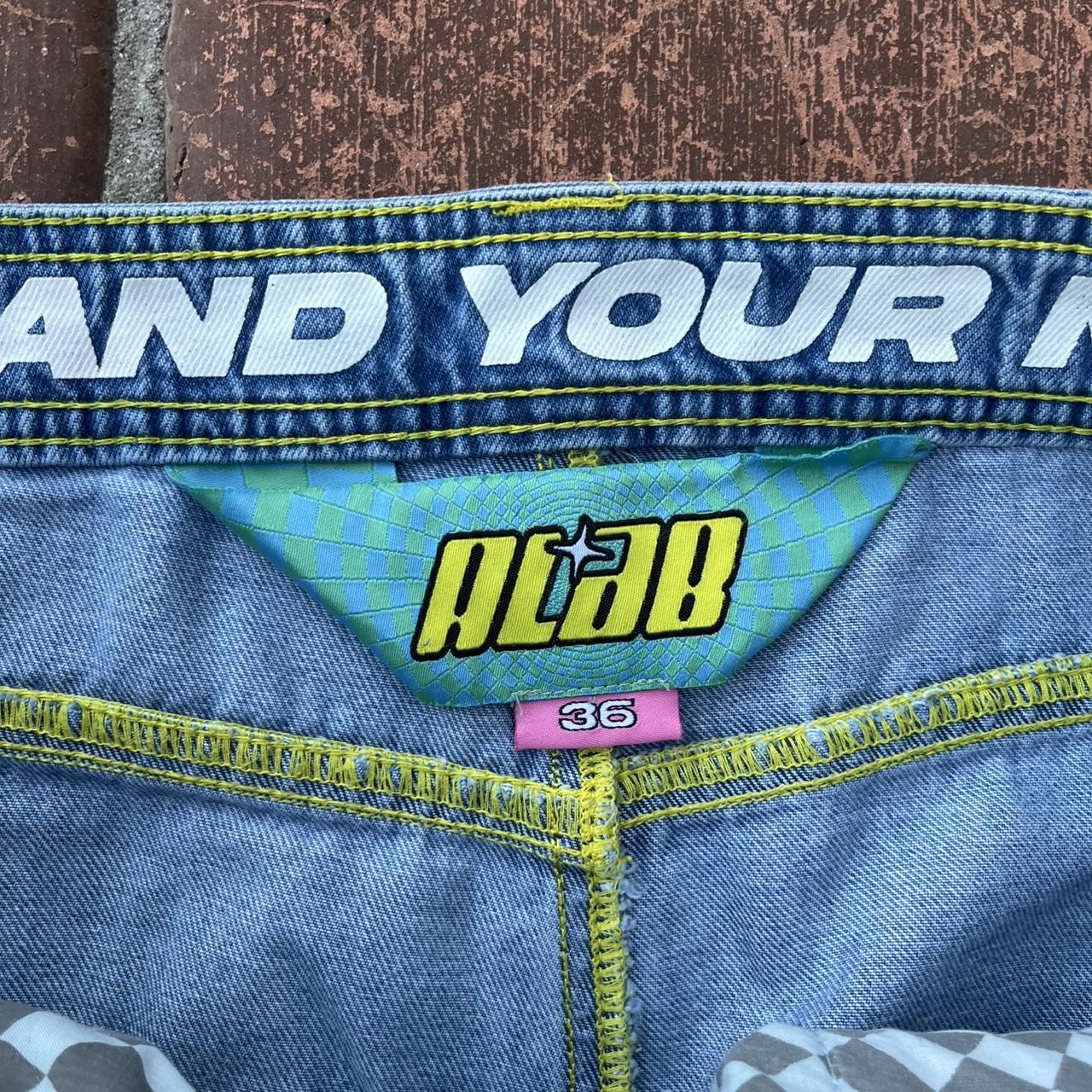 ALAB zumies rave jeans Super baggy fit Inseam was... | Depop