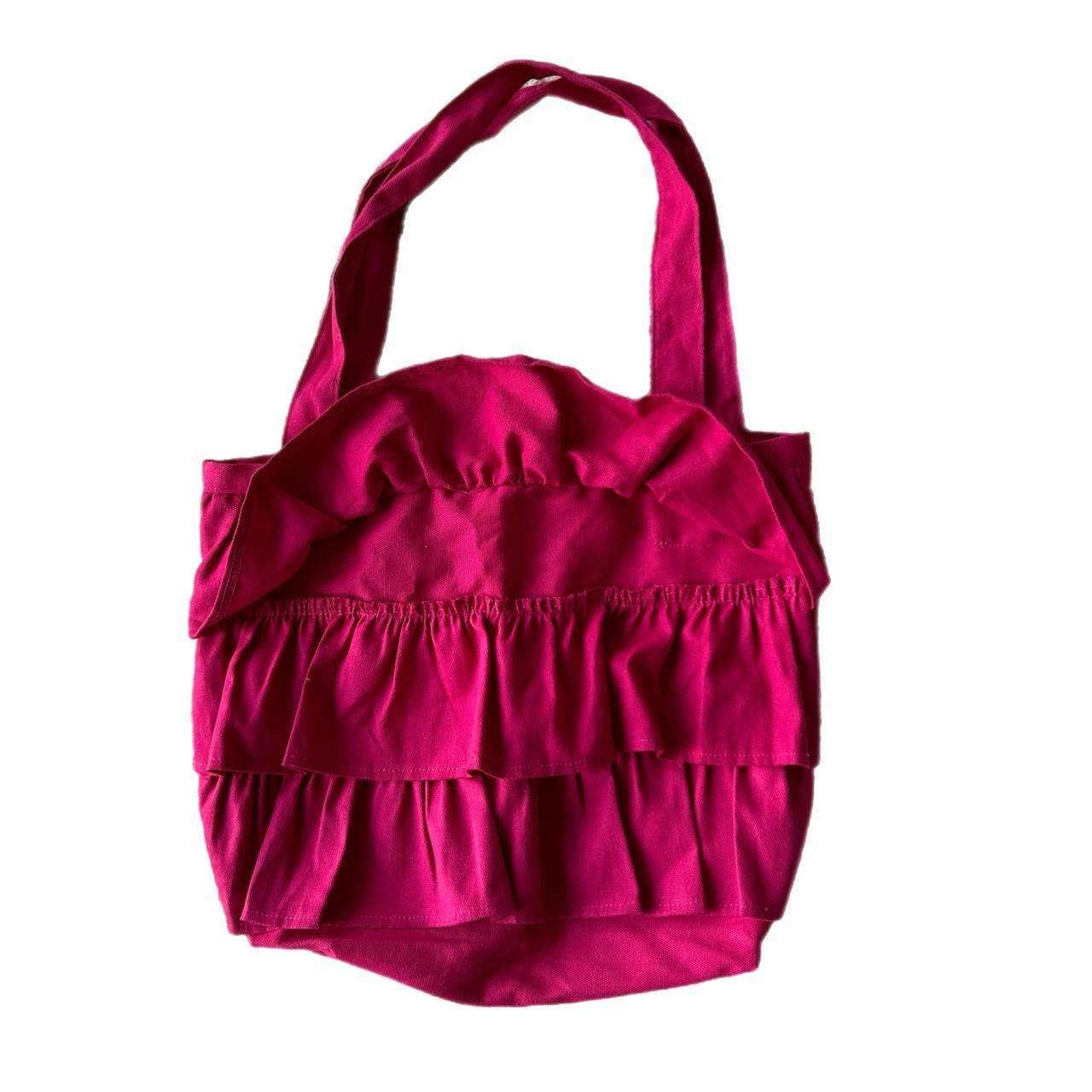 Pink love tote bag. 🦋gives Y2K and hippie vibes :)... - Depop